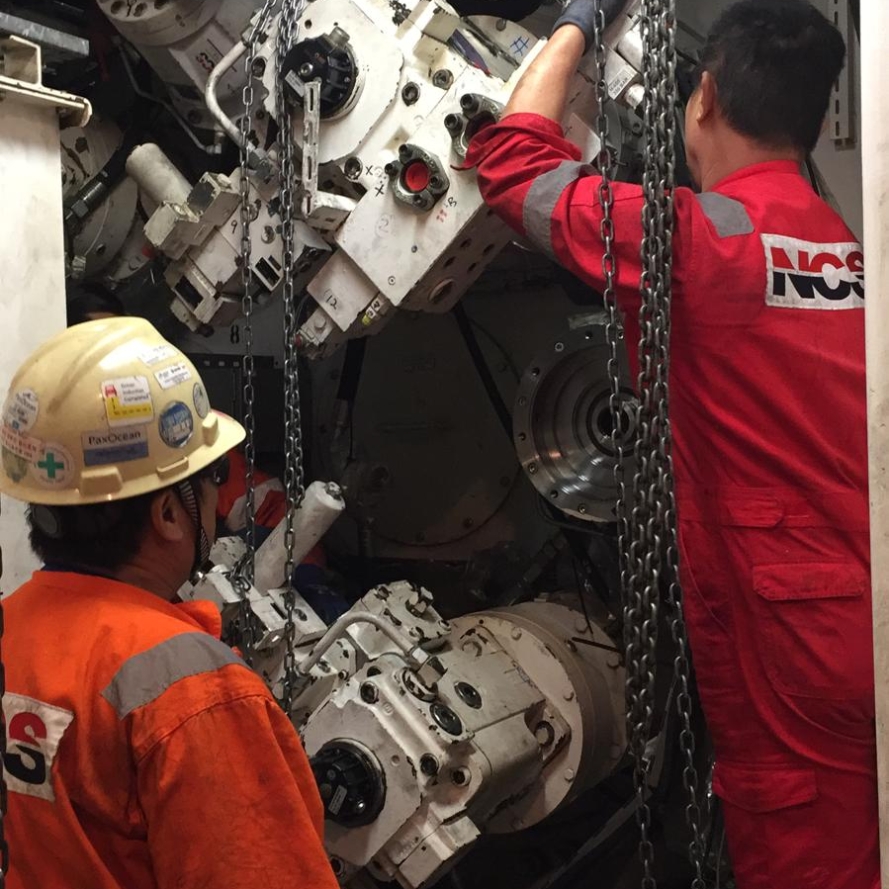 Upgrading of Offshore Crane 60T AHC Crane Including Software License #2 ...